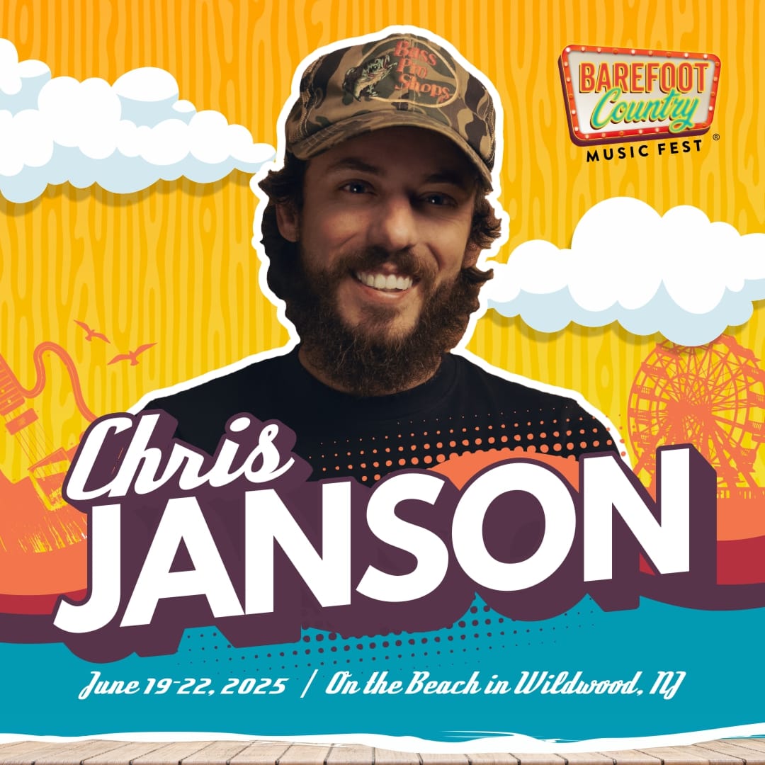 BCMF 2025 Welcomes Chris Janson | Barefoot Country Music Fest