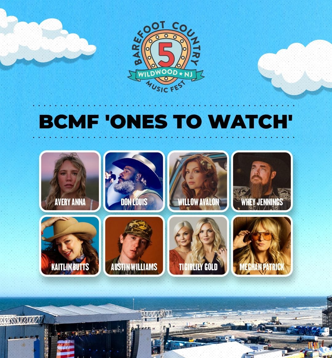 Ones to Watch Artists Announcements! | Barefoot Country Music Fest