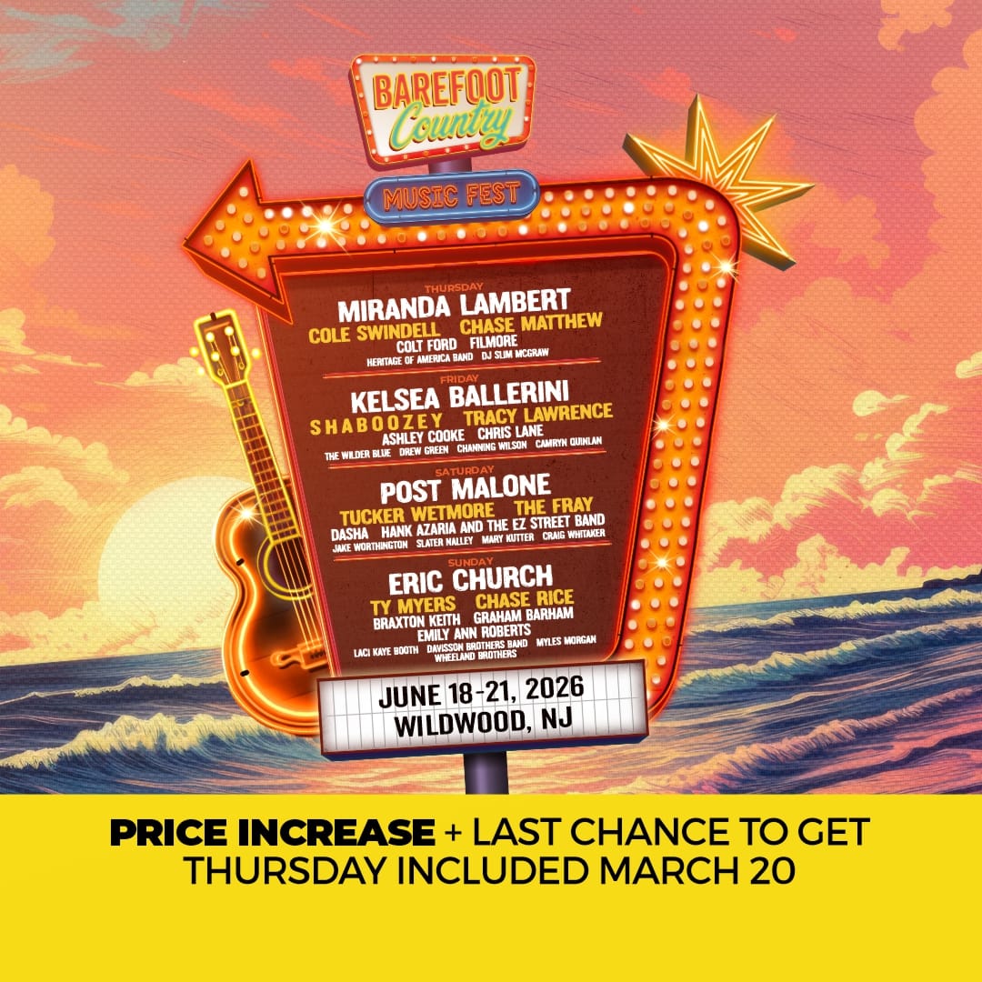 2026 Lineup is HERE | Barefoot Country Music Fest